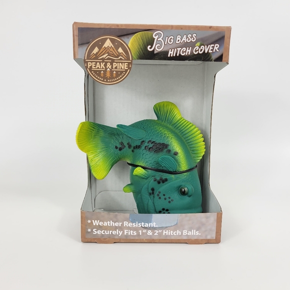 Peak & Pine | Accents | Peak Pine Big Bass Fish And 2 Truck Trailer ...